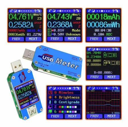 USB тестер RD UM25C, Bluetooth, usb, Tester