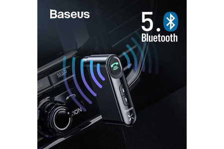 БЕСПЛАТНАЯ ДОСТАВКА! Baseus AUX bluetooth адаптер с микрофоном