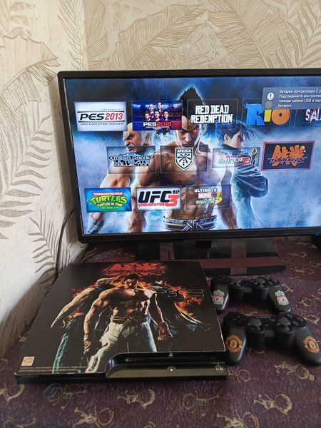 Ps3 slim 250gb 39 ta oʻyin 3 oy garantiya
