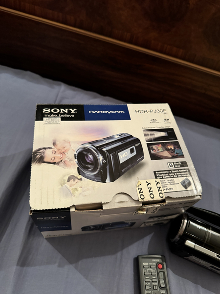 Видеокамера sony hdr-pj30e