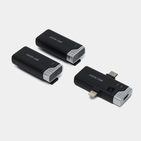 Петличный микрофон Green Lion 2 IN 1 360 Microphone USB-C Lightning