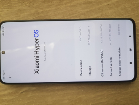 Poco x6 256gb 12gb ram