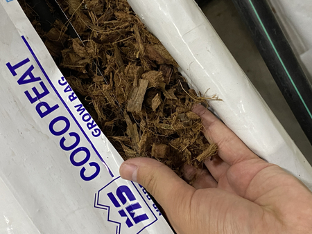 Какосивый субстрат . Kakos . Cocopeat