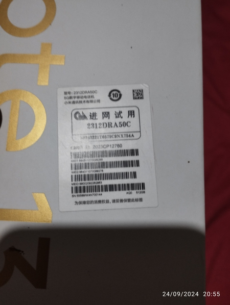 Redmi note 13 pro 5g xotira 12 512