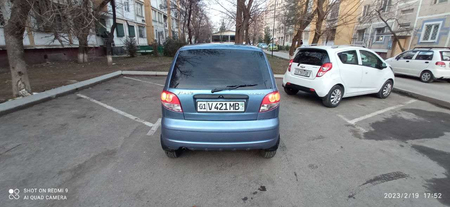 Матиз Евро 2009 синий