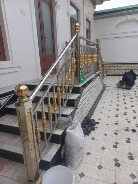 Перила из нержавейка
