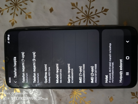 Galaxy A03 Core 4/64