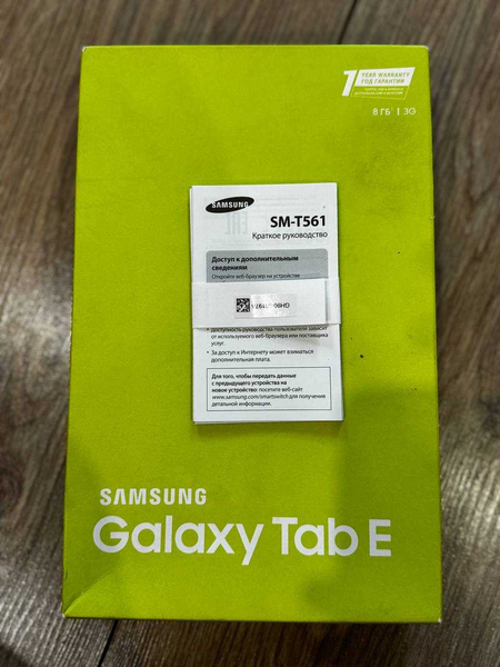 Продаю планшет Samsung tab E на 8 gb