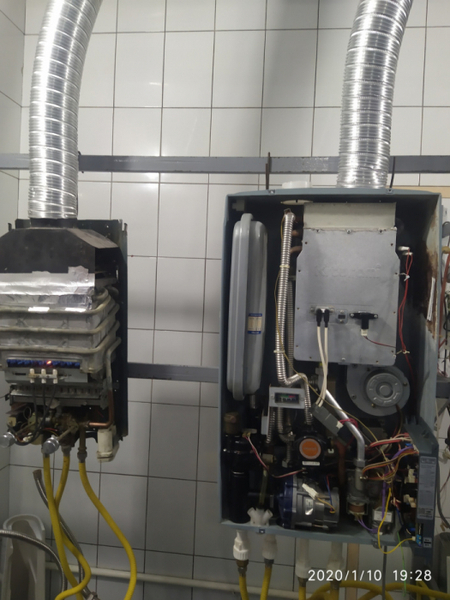 Ремонт газовых котлов колонок