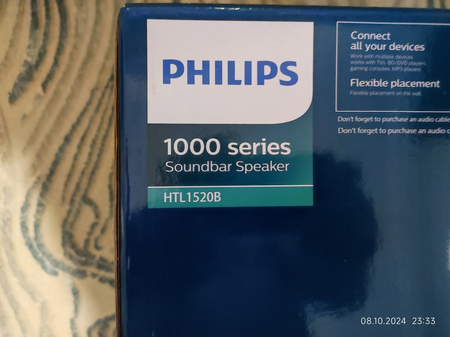 Саундбар+subwoofer  Phillips