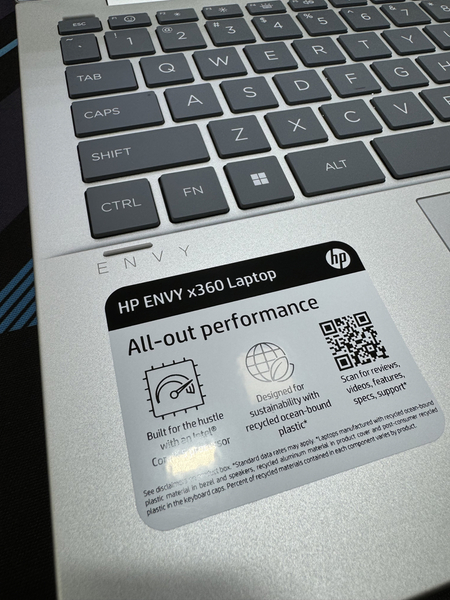HP ENVY Core 5 . 8/512 TOUCH Disple x360 . New 2024
