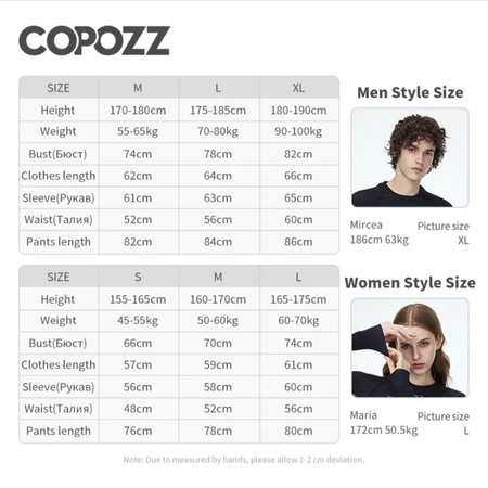 Термо спорт бельё COPOZZ
