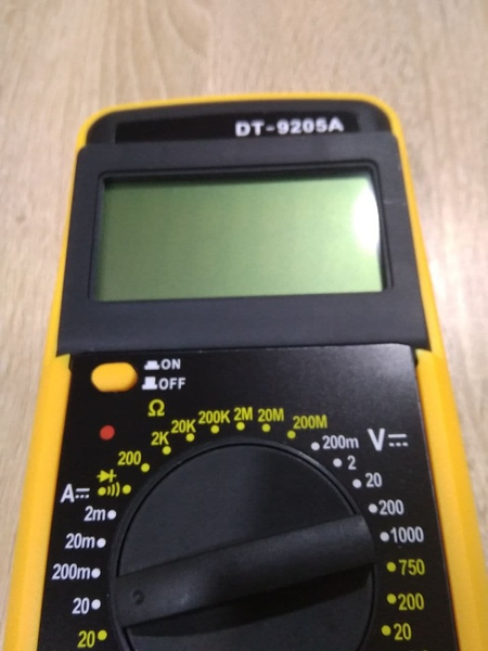 Цифровой мультиметр DT-9205A
