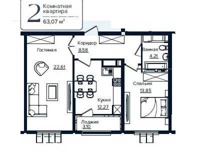 Старт продаж 4х комнатная 123,64м2 Бизнес класса Юнусабад-8 (87111)