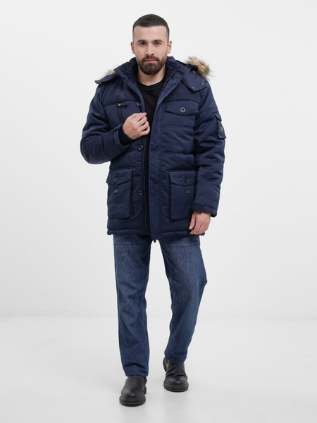 Зимняя куртка Аляска MENSCHWEAR с мехом до -20 С
