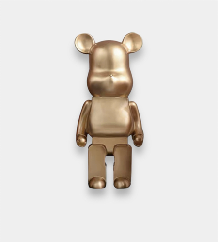 Bearbrick Kaws 80см золотой