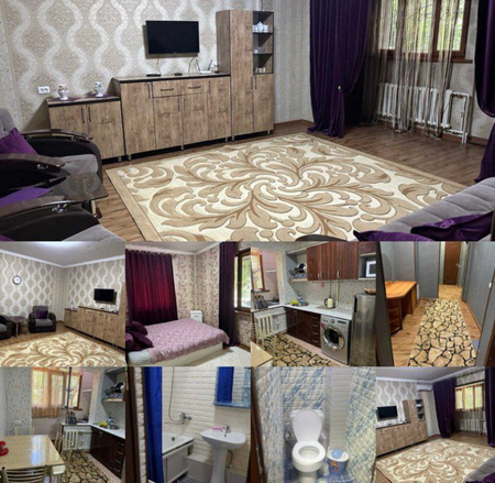 Аренда квартиры в центре 2/2/9 Бабура евро