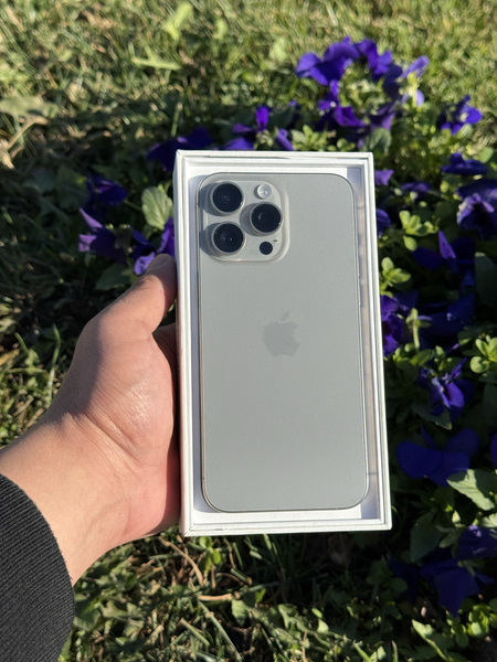 iPhone 15 Pro Max 256GB Natural Titanium Dual Sim
