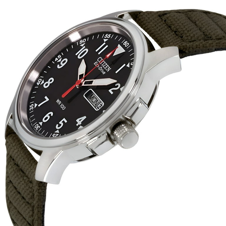 Citizen Men\\\'s Eco-Drive Weekender Garrison Field Watch BM8180-03E