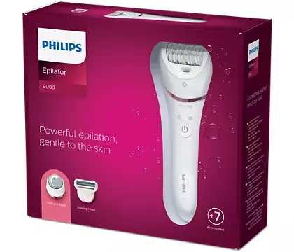 Эпилятор Philips BRE730 Series 8000