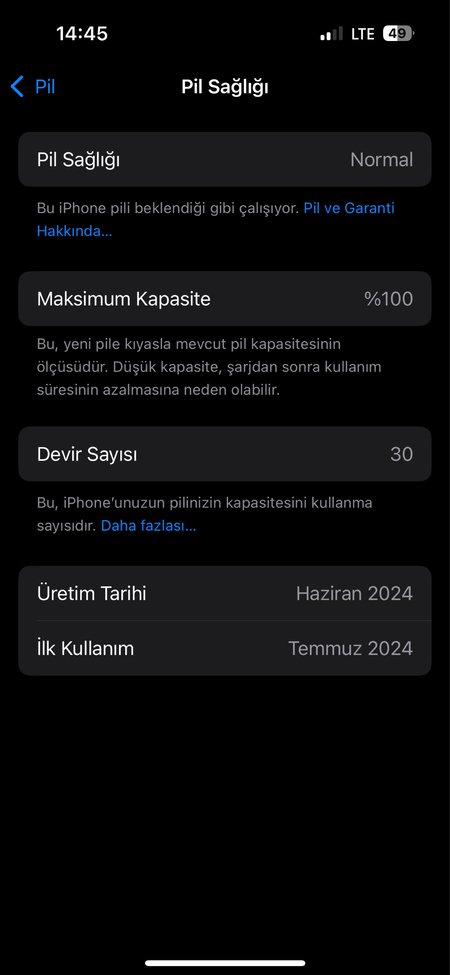 Iphone 15 pro 256gb 100% 950$