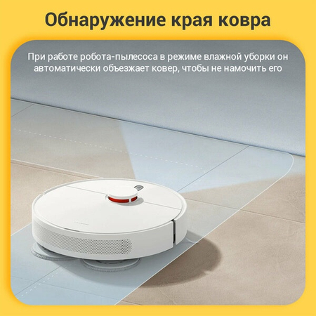 Робот-пылесос Xiaomi Mi Robot Vacuum S10+, белый