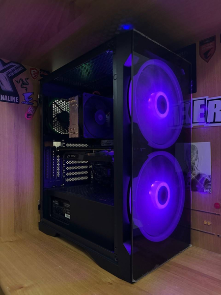Игровой компьютер: ryzen 5600x / rx 5600 xt / 16gb озу / 512gb ssd