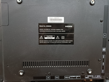 Запчастқа SAMSUNG 43