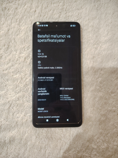 Poco X3 NFC 6+2/128 GB