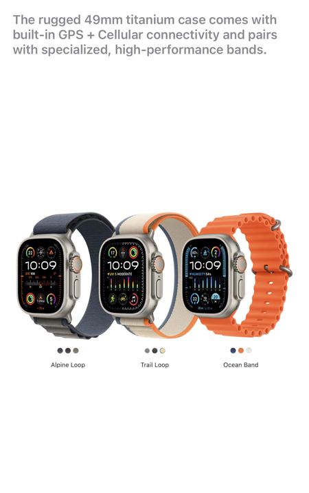 Iwatch ULTRA 2 Ocean