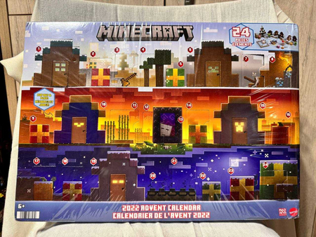 MINECRAFT Адвент-календарь 24 дня подарков Оригинал Mattel