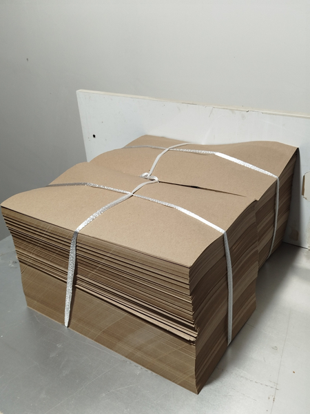Somsa paket kraft qogoz gumma va somsa uchun paket
