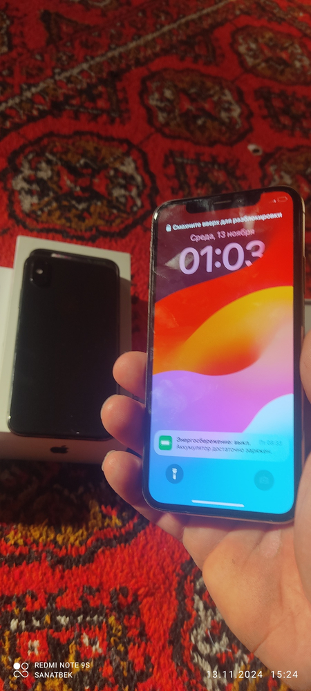 Iphone Xs 64 gb paket yomkosti 100  ishlatilmagan