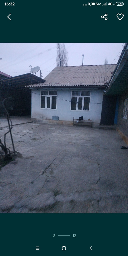 Uy sotiladi 6 xona (Uy Tovoqsoy-Pargosda)