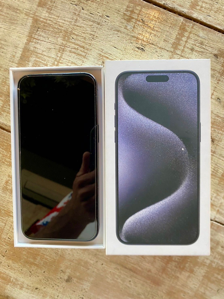 Iphone 15 pro max 256 gb Blue Titanium