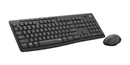 Офисный беспроводной набор клавиатура мышь Logitech MK295 Silent RU