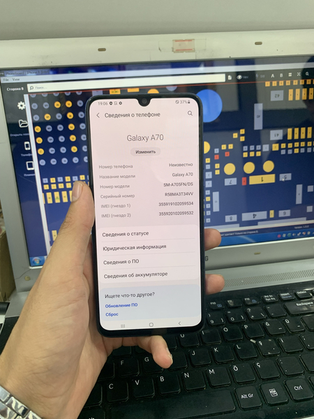 Samsung A70 sotiladi 128 GB