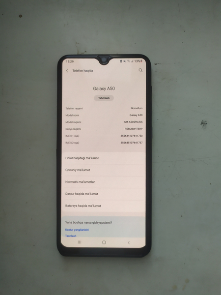 Samsung Galaxy a 50