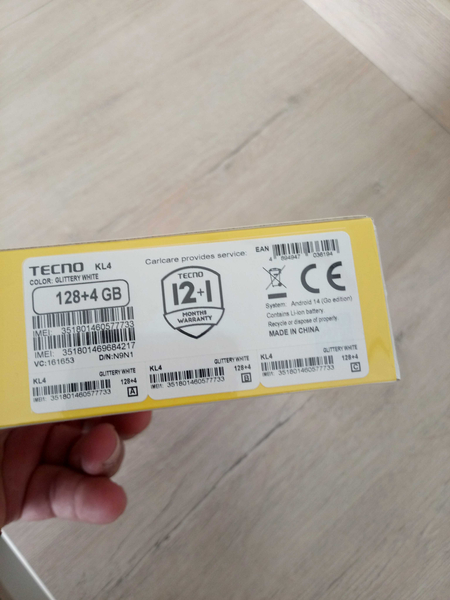 Tecno Spark Kl4.