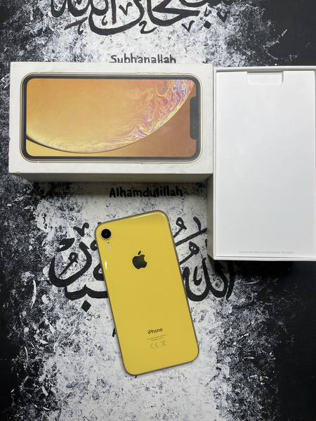 iPhone Xr 64gb Yellow Akk: 77% Kelwamiz