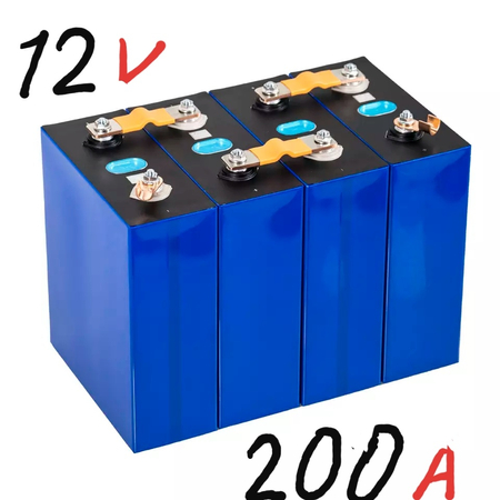 Аккумулятор литий железо фосфат Lifepo4 12v-200а/ч, готовый с ВМС