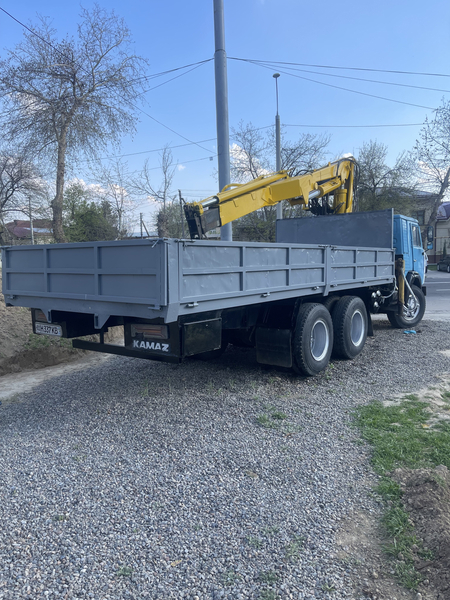 Srochna Kamaz manipulyator 10 tonnalik robot 9 tonnalik strela 12 metr
