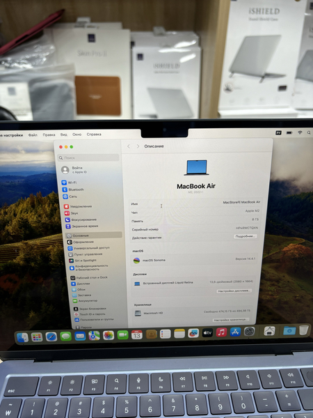 Macbook air 2022 M2 8/512Gb
