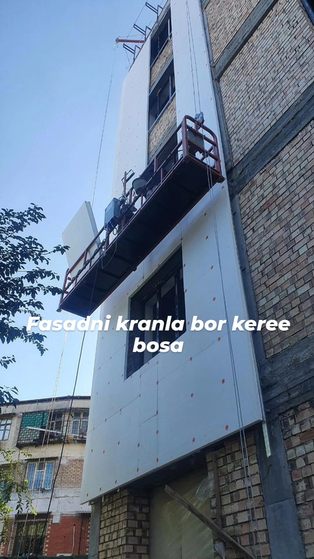Kran fasadni bor