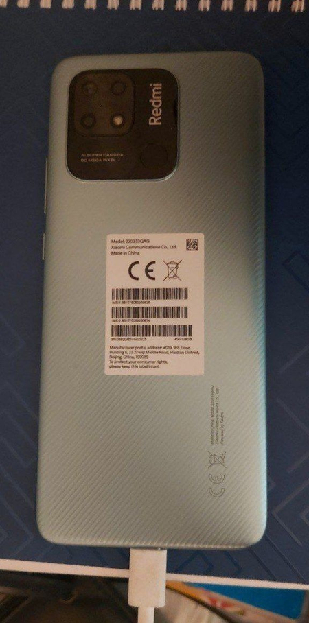 Redmi 10 C.  Yengi  1  yil  garaniyasi  bor