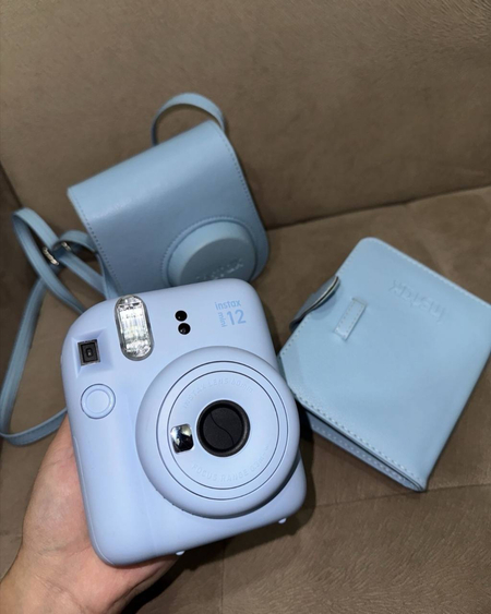 Instax 12 mini с сумкой и с альбомом