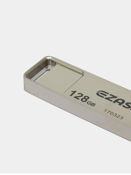 Флешка USB 2.0, металлическая, 8 ГБ, 16 ГБ, 32 ГБ, 64 ГБ, 128 ГБ