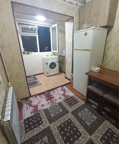 * 1в2-комнатная Чиланзар 7кв‼️СРОЧНО. Балкон 1/3