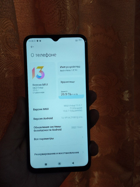 Redmi Note 11E 5G sotiladi 128/6Gb