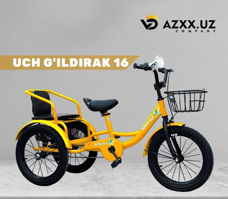 16 velosiped uch ĝildirak